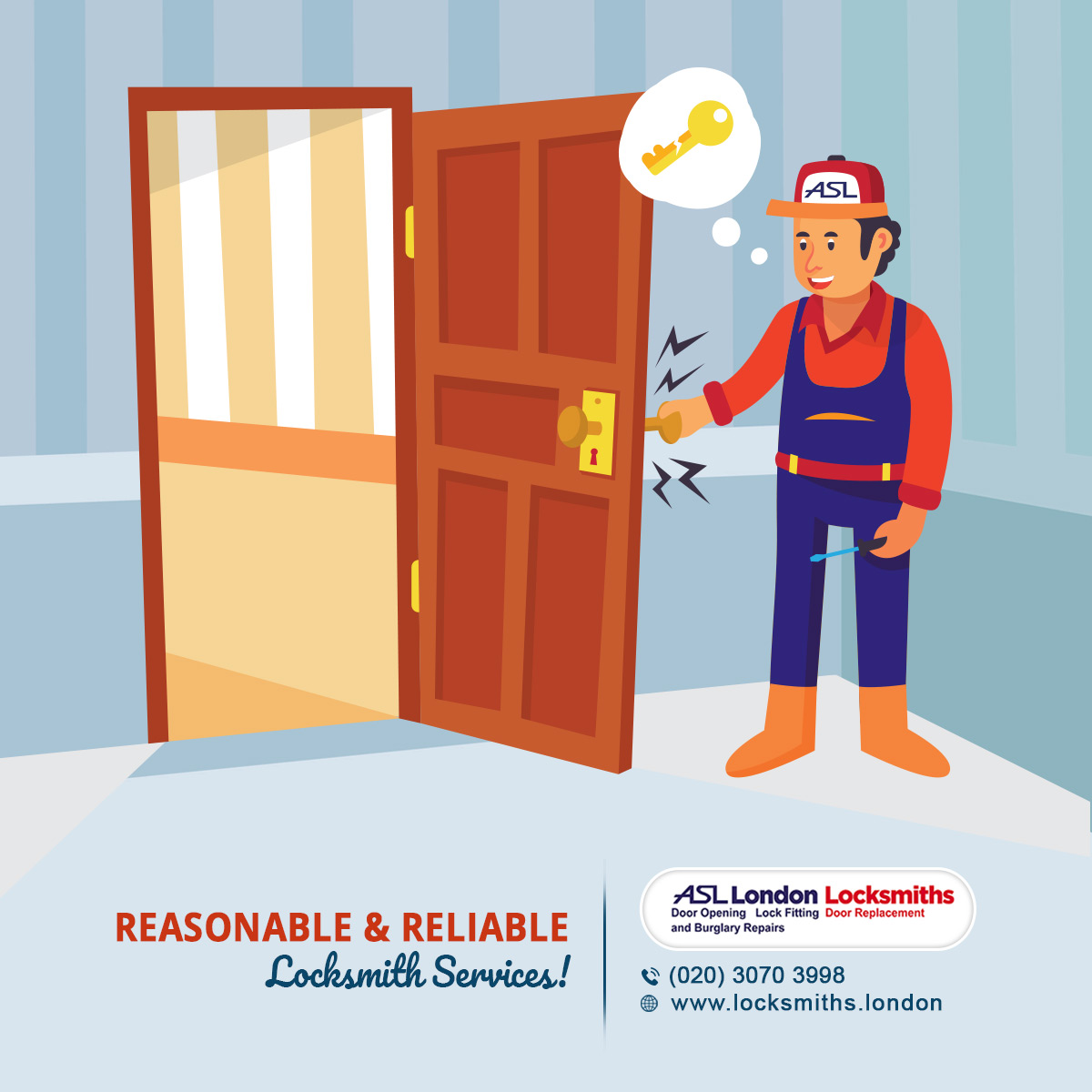 24 Hour Locksmith London | Emergency Locksmith London-ASL Locksmith