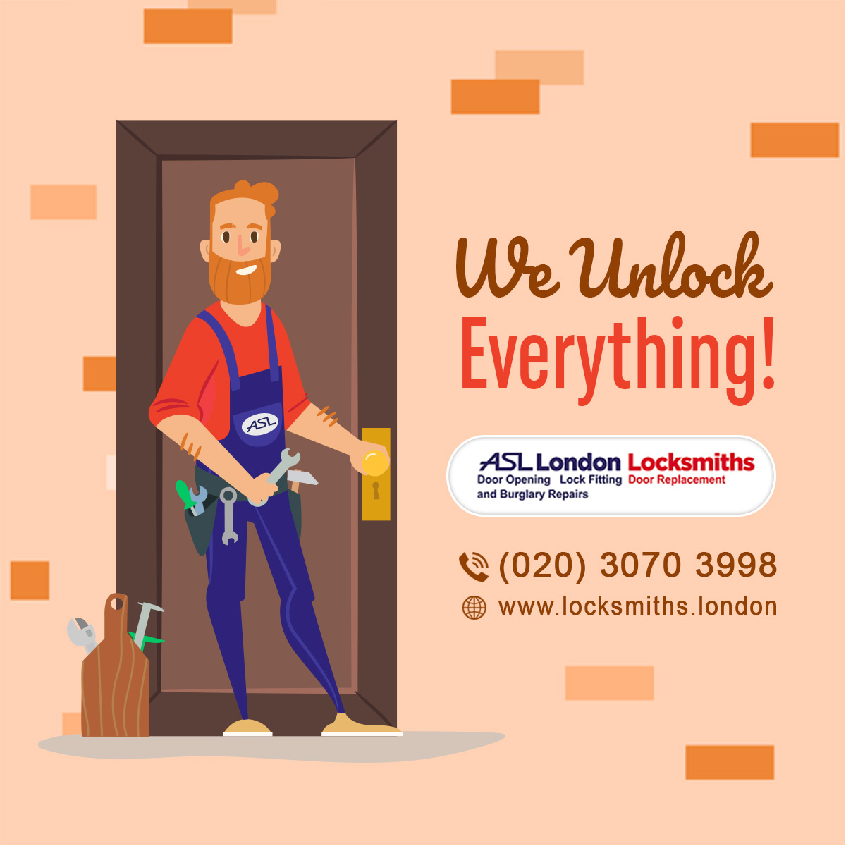 24 Hour Locksmith London | Emergency Locksmith London-ASL Locksmith